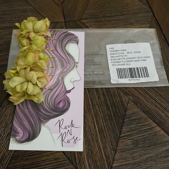 Free People | Accessories | Rock N Rose Free People Franny Flower Pins ...